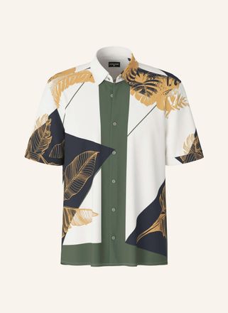 Strellson Kurzarm-Hemd Casyn Comfort Fit gruen
