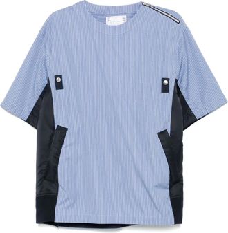 sacai Homme, Tops, Bleu, Taille: L T-Chemises