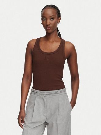HUGO BOSS Top Datamia 50514489 Braun Slim Fit