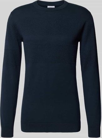 Lindbergh Strickpullover mit gerippten Abschlüssen