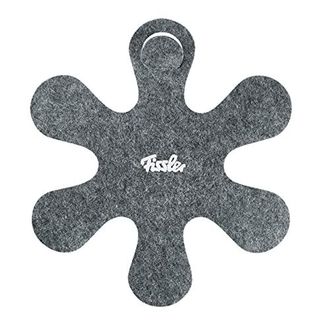 FISSLER Pfannenschutz-Set, 2-teilg, Pfannen-Stapelschutz, Topf-Schutz, Kratzschutz, Stapel-Hilfe aus Polyester