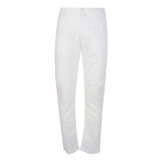 Jacob Cohen Homme, Pantalons, Blanc, Taille: W30 Pantalon Coupe Slim