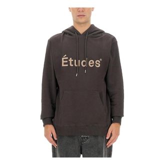 &Eacute;tudes Studio Klein Hoodie - - Sweatshirts & Hoodies - Herren - Braun - L