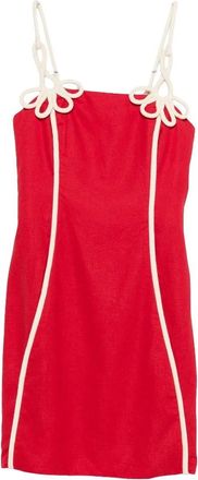 Farm Rio Farm Rio, Femme, Robes, Rouge, Taille: 40 FR Dress