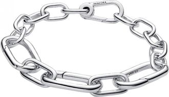 Pandora Auff&auml;lliges Gliederketten-Armband aus Sterling-Silber, ME Kollektion, L&auml;nge: 17,5 cm, 593854C00-3
