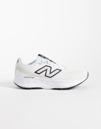 New Balance 520 baskets de running femme en blanc et noir