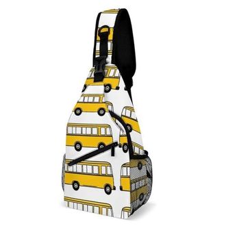 Generic Sacoche Tactique Bus scolaire Casual Sacs &agrave; Bandouli&egrave;re Mode Sac &agrave; Dos De Voyage pour Randonn&eacute;e Femme Voyage