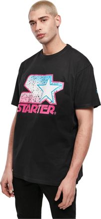 Starter Black Label Herren Starter Multicolored Logo Tee blk/pink, L