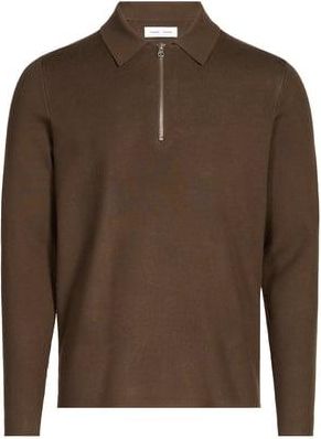 Samsøe & Samsøe rechter polo ziehen für klassisches Kragen - Brown