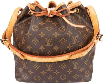 Louis Vuitton Crossbody Bags - Louis Vuitton Monogram Canvas Sac Noe Petit Should - Gr. unisize - in Braun - f&uuml;r Damen