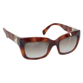 Valentino Pre-owned Vintage Sonnenbrille - - Pre-owned - Damen - Braun - ONE SIZE