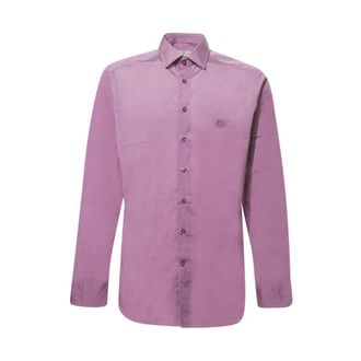 Etro Homme, Chemises, Violet, Taille: 2XL Casual Shirt
