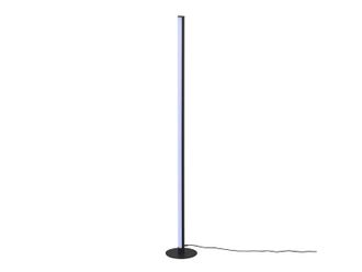 Reality LED Stehleuchte Tendo R45711102, Kunststoff Schwarz matt, inkl. 11 Watt RGB LED, Fernbedienung, Dynamic Light, Sound Control