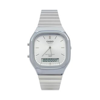 Casio Uhr Casio AQ-240E-7AEF Silberfarben