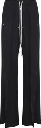 Rick Owens Homme, Pantalons, Noir, Taille: S Wide Bela Pants
