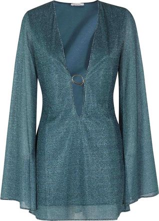 Os&eacute;ree Femme, Robes, Bleu, Taille: 40 FR Lumiere O-Kaftan Dress