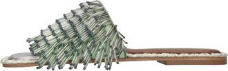 De Siena shoes Femme, Chaussures, Vert, Taille: 36 EU Mules