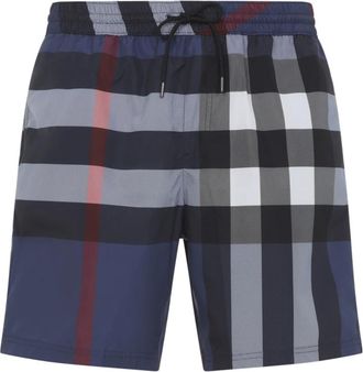 Burberry Homme, Maillots de bain, Bleu, Taille: S Guildes Swim Short