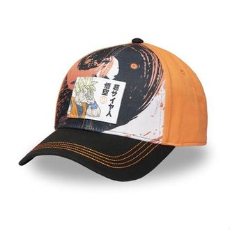 Freegun Casquette Homme Dragon Ball Z, Casquette Baseball Goku, Originale Anime Manga, Orange Taille TU