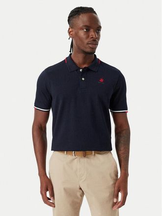 Beverly Hills Polo Club Poloshirt P-SS26M-P2525 Dunkelblau Regular Fit