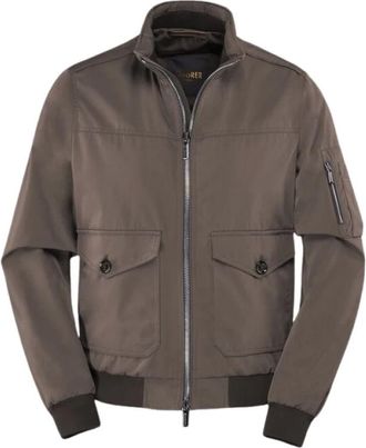 Moorer Homme, Vestes, Brun, Taille: 3XL Aiden Jacket