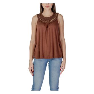 b.young D&eacute;bardeur - Femme - Tops - Brun - Taille: 36 FR
