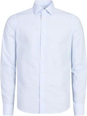 van Laack Chemise droite col classique en coton imprim&eacute;