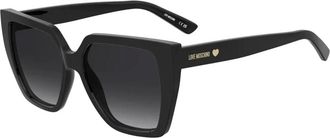 Love Moschino Femme, Accessoires, Noir, Taille: 55 MM Mol088/S 807 Lunettes de soleil
