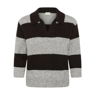 Part Two Poloshirt - - Tops - Damen - Grau - XL