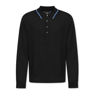 Paul Smith Homme, Pulls, Noir, Taille: 2XL Pull Polo