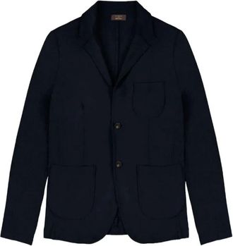 Zanone Homme, Vestes, Bleu, Taille: 2XL Veste Slim Fit IceCotton