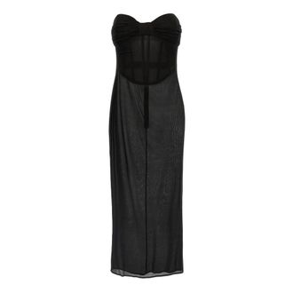 Magda Butrym 27 Midi-Kleid - - Dresses - Damen - Schwarzk - M