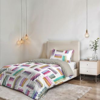 Italian Bed Linen Fantasy Bettbezug, Multicolor, Einzelne