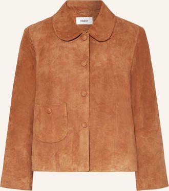 BA&SH Ba&Sh Lederjacke Milas braun