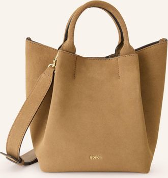 Abro Abro Handtasche Essential Mit Pouch braun