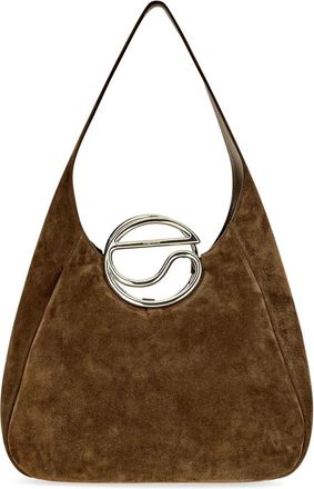 Coperni Sac port&eacute; &eacute;paule en daim - Femme - Sacs - Brun - Taille: ONE Size