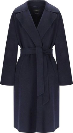 Weekend by Max Mara MANTEAU AVEC CEINTURE CIVADA BLEU MAX MARA WEEKEND