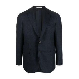Pal Zileri Ma&szlig;geschneidertes Wollsakko - - Jackets - Herren - Blau - 3XL