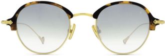 Eyepetizer Roberto Sonnenbrille mit rundem Gestell - Braun