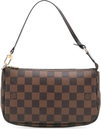 Louis Vuitton Hobo Bags - Damier Ebene Pochette Accessoires - Gr. unisize - in Braun - für Damen