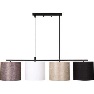 OZAIA Suspension en m&eacute;tal 4 abat-jour Valiz