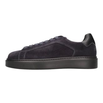 Doucal's Homme, Chaussures, Bleu, Taille: 40 EU Suede Baskets