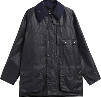Barbour Beaufort Gewachste Jacke - - Coats - Herren - Blau - L