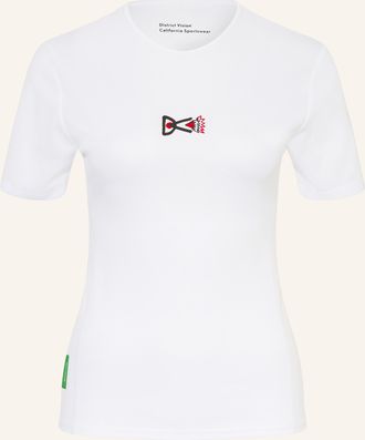 District Vision T-Shirt Paneled Training weiss
