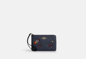 Coach Tasche Mit Handschlaufe Und Rundumreissverschluss