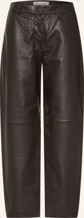 Marc O'Polo Marc Opolo Lederhose braun