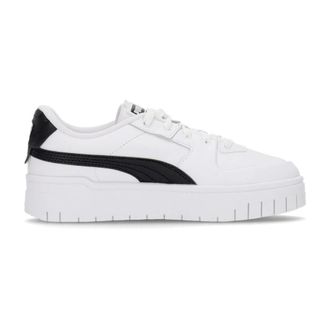 Puma Wei&szlig;e/Schwarze Damensneaker mit niedrigem Schaft - - Shoes - Damen - Wei&szlig; - 37 EU