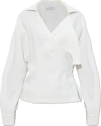Iro Iro, Femme, Blouses et Chemises, Blanc, Taille: 38 FR Heloa Top