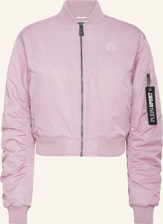 Plein Sport Plein Sport Bomberjacke Icon rosa