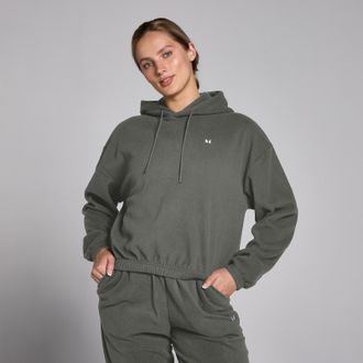 MyProtein Sweat &agrave; capuche en polaire MP pour femmes - Gris acier - L